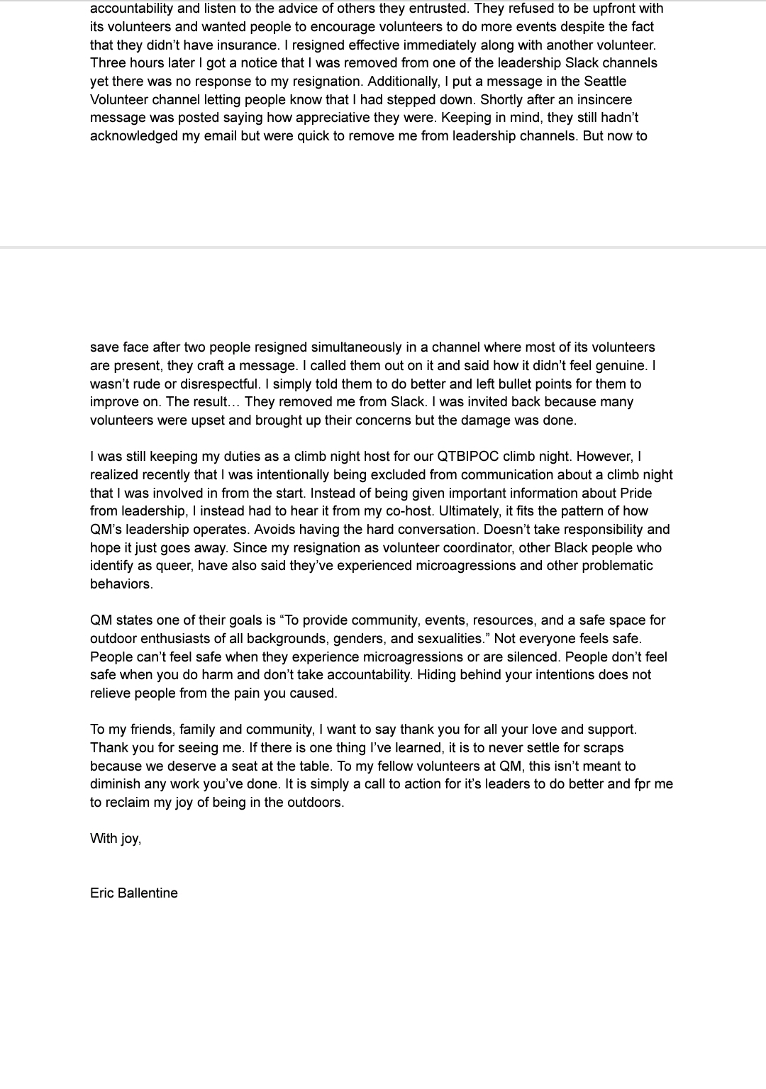Eric and the Queer Mountaineers: – Rock Rose Blog, LLC